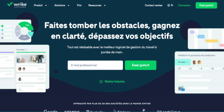 Les 6 Meilleurs Logiciels de Gestion de Projet d'Entreprise en 2025 (Avis)