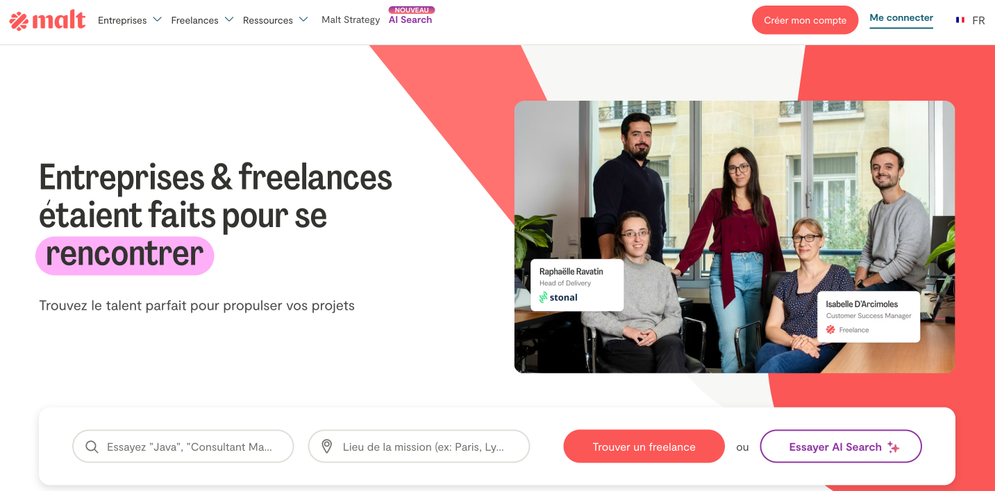 Les 15 plateformes freelances où trouver des missions en 2025 - Les ...